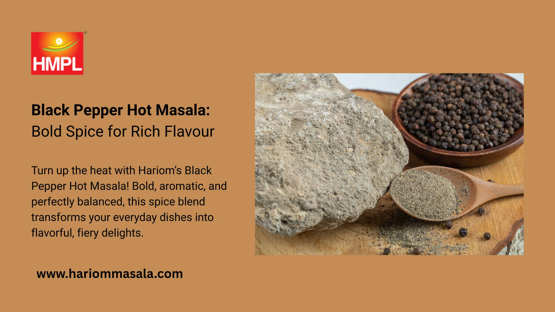 Black Pepper Hot Masala: Bold Spice for Rich Flavour